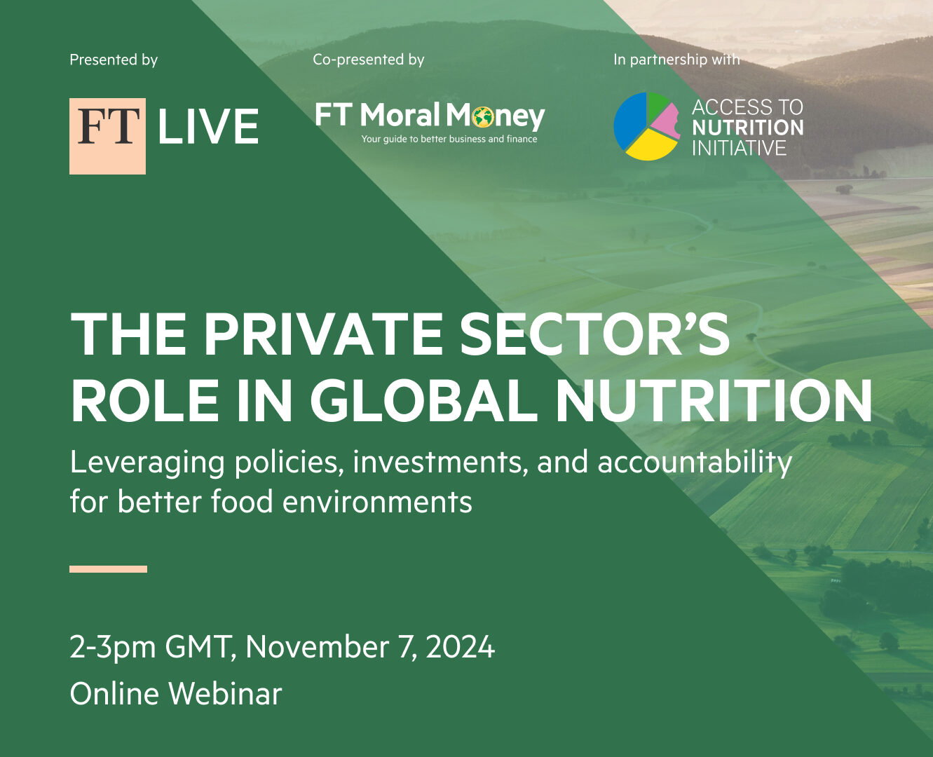 The Private Sector's Role in Global Nutrition – ATNi (Access to ...